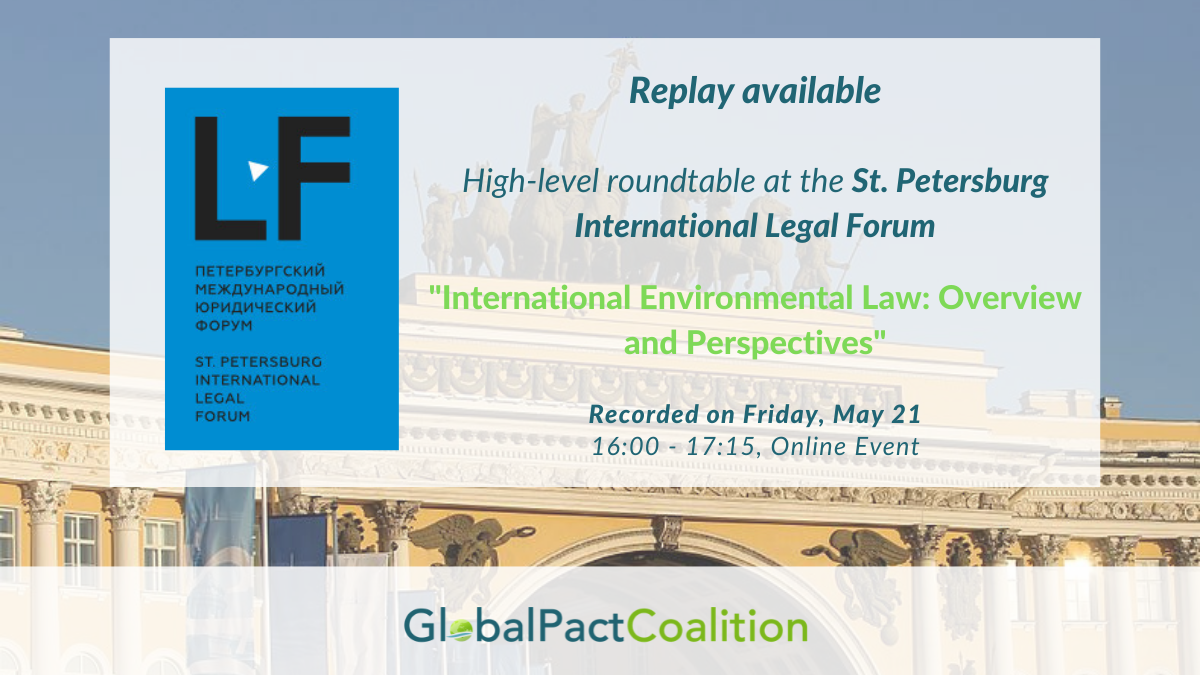 St. Petersburg International Legal Forum – Roundtable “International ...